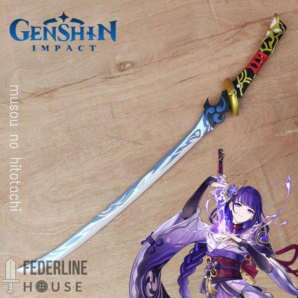 Genshin Impact Musou no Hitotachi Sword For Raiden Shogun