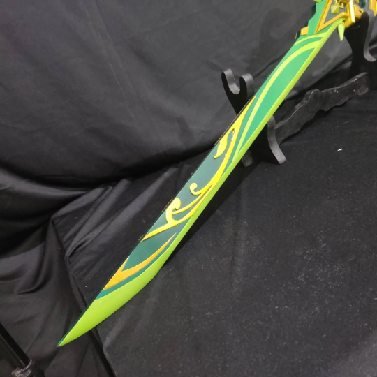 Genshin Impact Primordial Jade Cutter Sword Replica for Cosplay Genshin Impact Primordial Jade Cutter Sword Replica for Cosplay