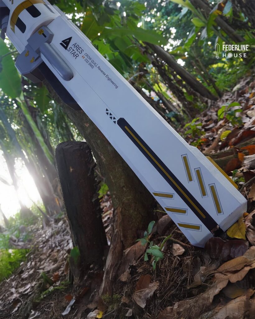 Tower Of Fantasy Flaming Revolver Gun for Cosplay