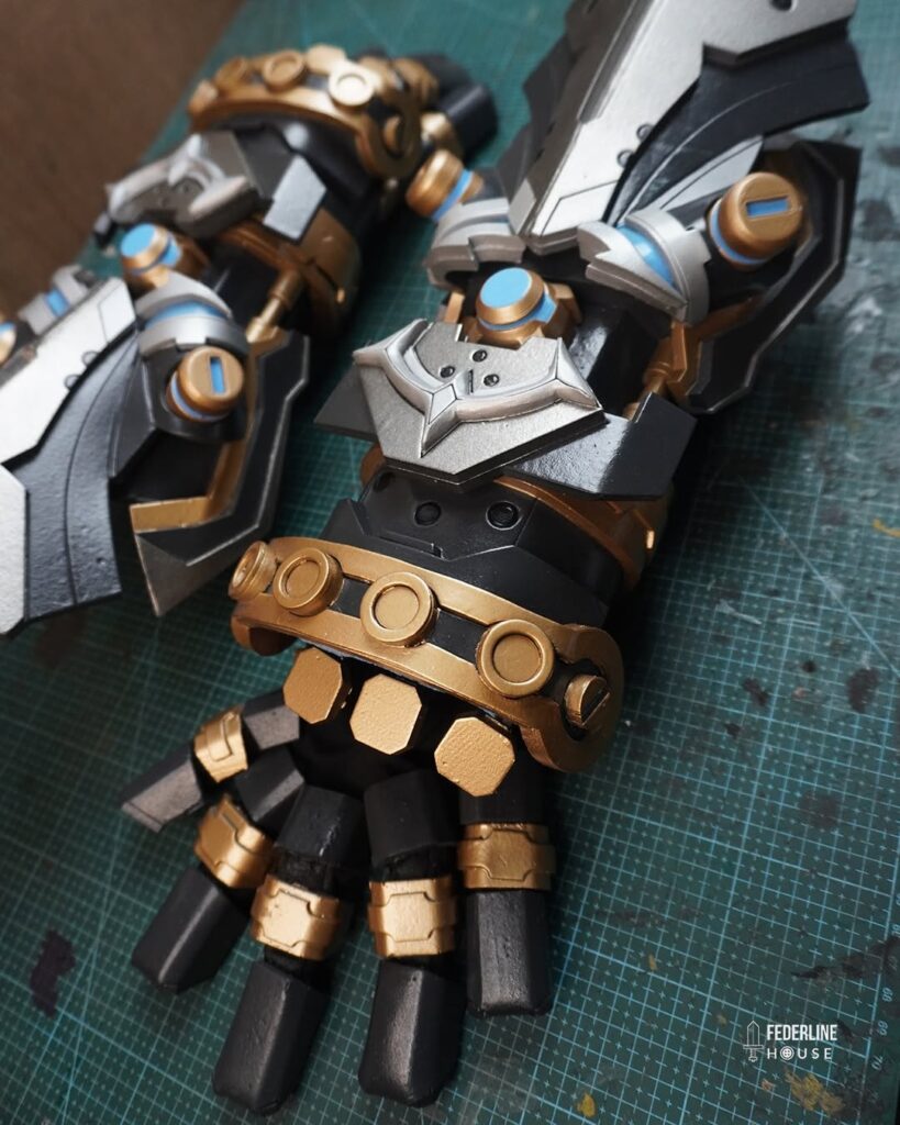 Wriothesley Hand Armor Genshin Impact for Cosplay